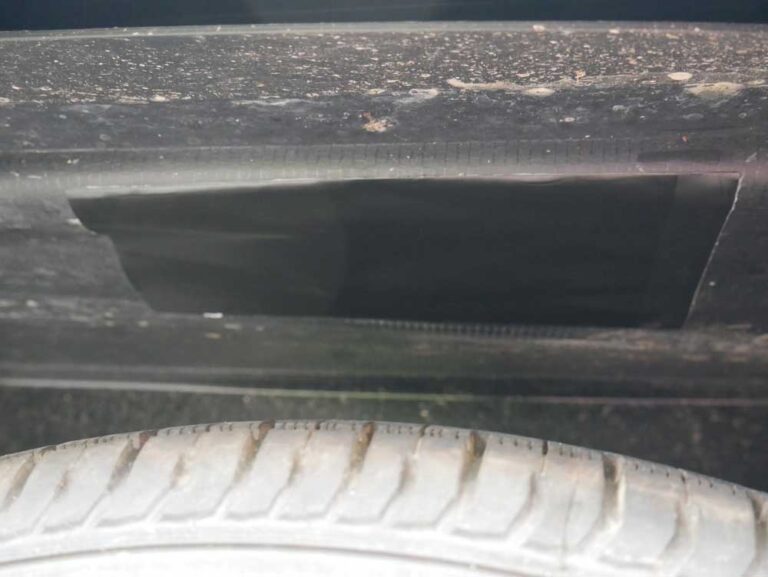 RV Wheel Well Repair - Travel Trail Sail