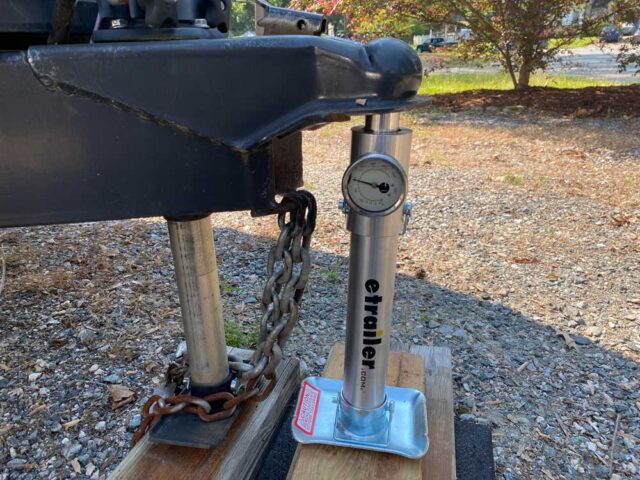 Measuring Tongue Weight - Travel Trail Sail